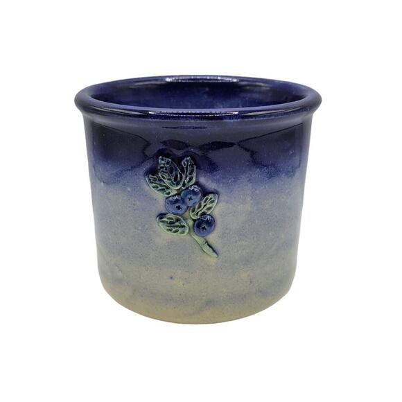 Johnson | Accents | Vintage Johnson Pottery Camden Maine Blueberry 375 ...